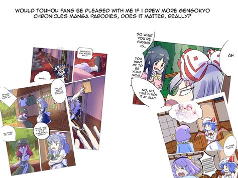 Just A Five Page Vent About How I Struggle To Enjoy Drawing Touhou