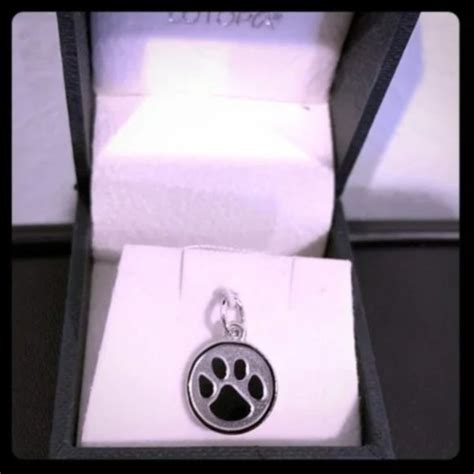 Jewelry Nib Silver Lotopia Paw Print Pendant Poshmark