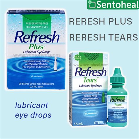 Refresh Plus Refresh Tears Lubricant Eye Drops Shopee Singapore