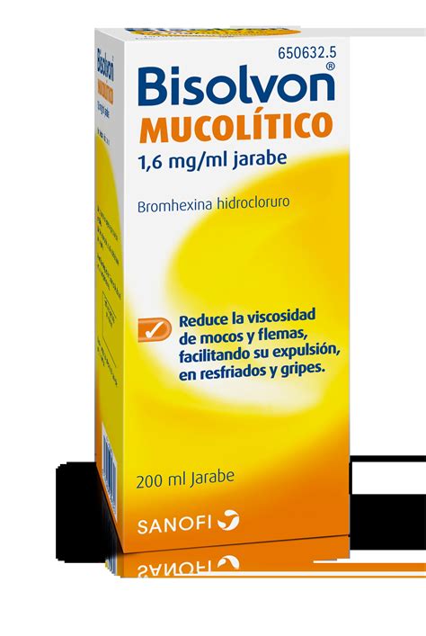 Bisolvon® Mucolítico Tos Productiva Mucolítico 12 Años
