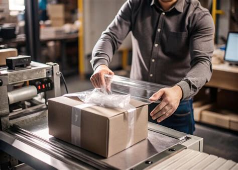 Customer Packaging Product For Return With Printed Return Label