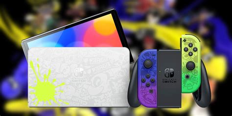 Nintendo Switch Splatoon 3 Oled Console Now Available