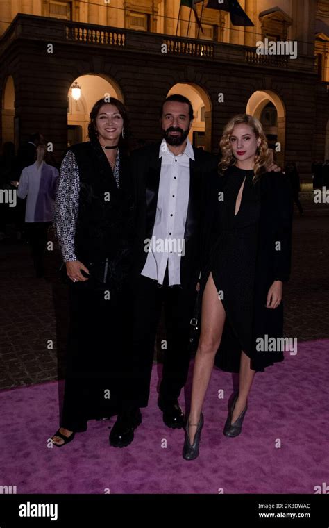 Dragana Capasa Ennio Capasa Anna Luisa Capasa Milan Fashion Week