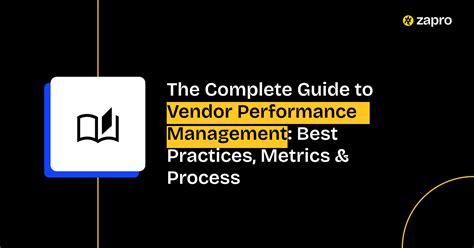 Vendor Performance Management Complete Guide 2025