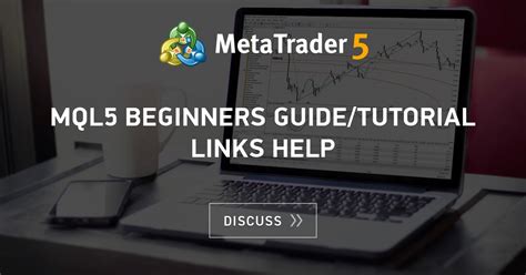 Mql5 Beginners Guidetutorial Links Help Social Trading General