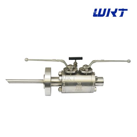 Double Block And Bleed Valve Dn15 Class 1500 With Fnpt X Bw Double