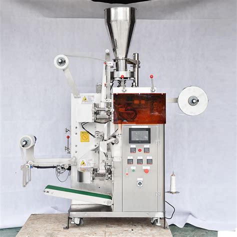 Dck 18 Automatic Vertical Rope And Label Inner And Outer Teabag Pouch