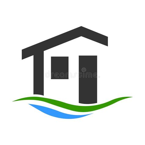 Logotipo De La Casa Y Del Edificio Sistema Del Vector De Los Iconos Del Logotipo Del Edificio