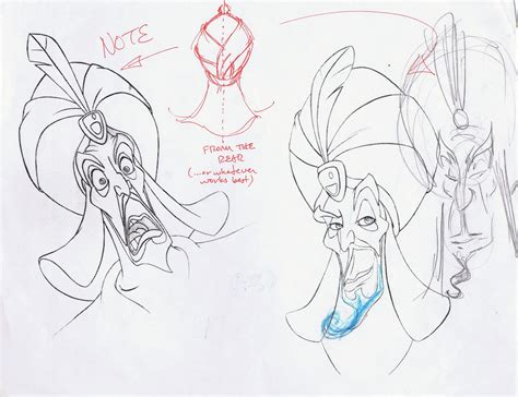 Jafar Aladdin Model Sheet