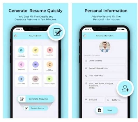 8 Best Resume Apps Free Download Bonus Free Apps For Android And Ios