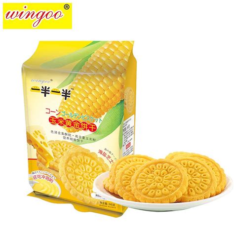 Corn Biscuit Sea Salt Cheese Flavor Wingoo Biscuit Manufacturers