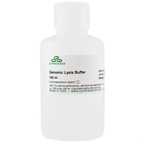 Zd3004 1 100 Genomic Lysis Buffer 100 Ml