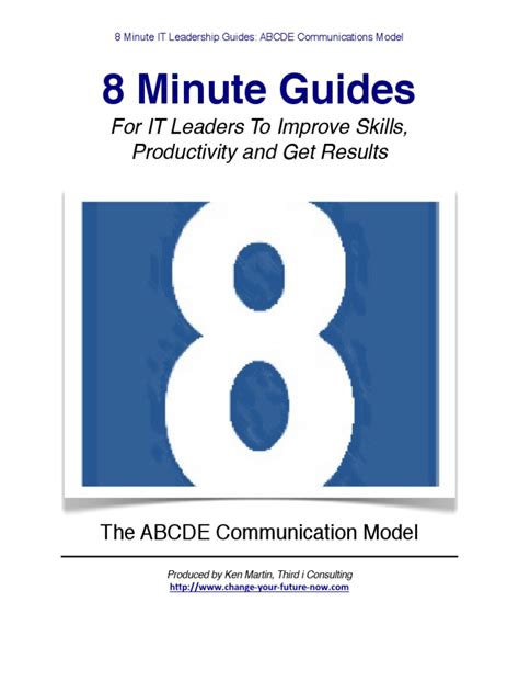 Abcde Communications Model Pdf Target Audience Leadership