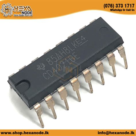 Cd4021 Dip 8 Bit Static Shift Register With Asynchronous Parallel Load
