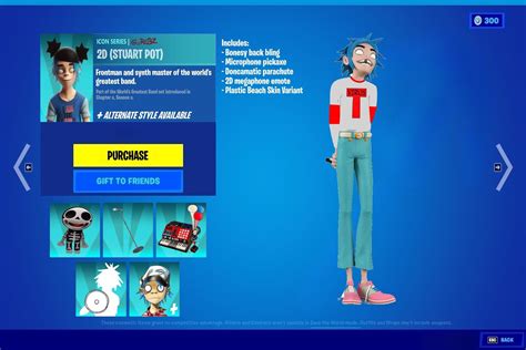 Gorillaz X Fortnite R Fortnitebr