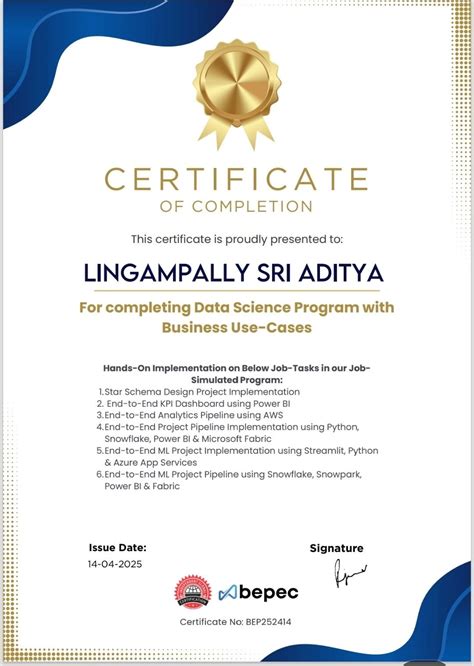 Datascience Analytics Powerbi Machinelearning Aws Snowflake Lsri Aditya