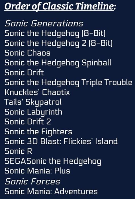 Today In Sonic Lore Timeline Shenanigans Rtwobestfriendsplay
