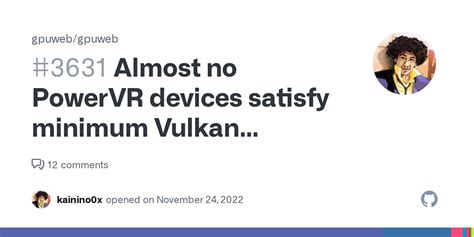 almost no powervr devices satisfy minimum vulkan requirements · issue