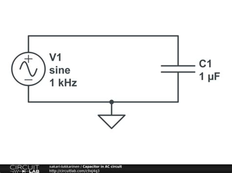 Capacitor In AC Circuit CircuitLab