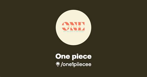 One Piece Instagram Tiktok Linktree