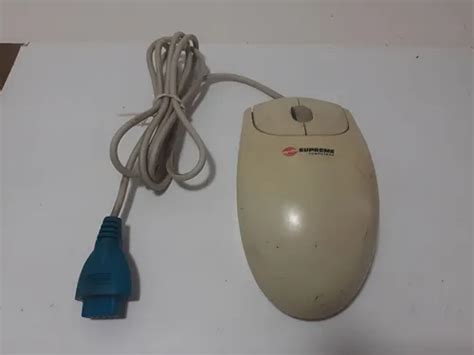 Mouse Supreme De Bola Porta Serial Usado Venda No Estado Branco Mercadolivre