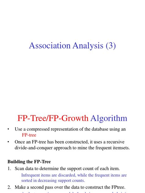 4 1 fp growth algorithm pdf information retrieval mathematical logic