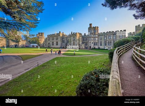 Warwick Castle Is A Medieval Castle Developed From An Original Built By