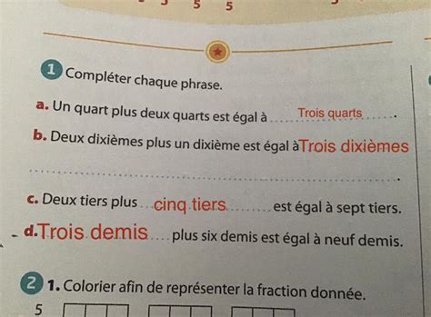 Vous Pouvez Maider Exercice 1 P44 Transmath 6eme édition 2022