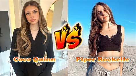 Coco Quinn VS Piper Rockelle Transformation From Baby To 2024 YouTube
