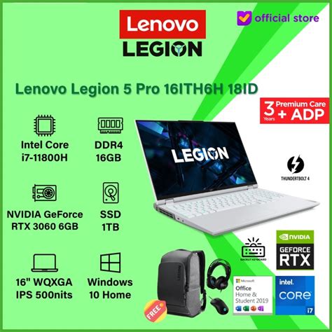 Jual Lenovo Legion Pro Ith H Id Core I H G Tb Rtx G W Ohs Shopee Indonesia