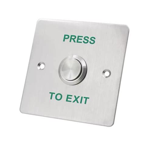 Oem Manufacturer Stainless Steel Access Control Exit Button S4a Access Control