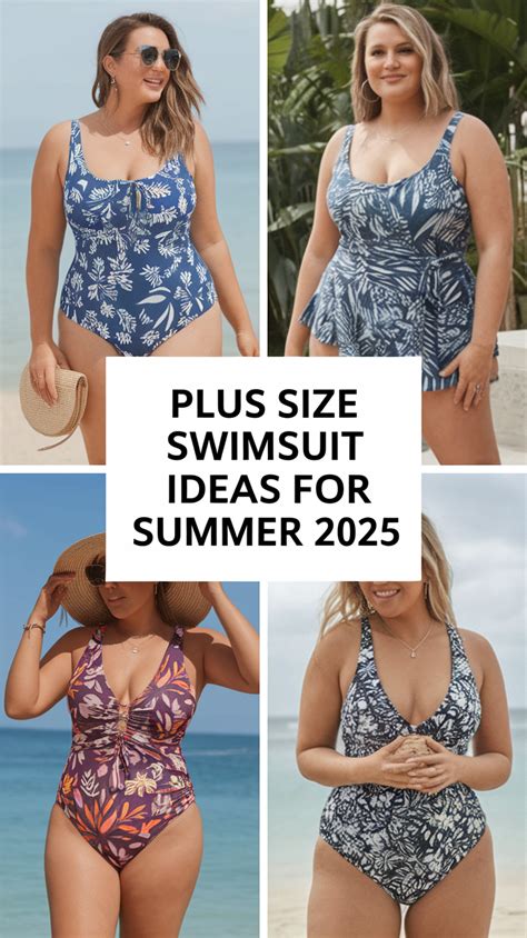 Plus Size Swimsuit Ideas For Summer 2025 Cute One Piece And Bikini