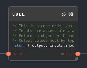 Code Node Rivet