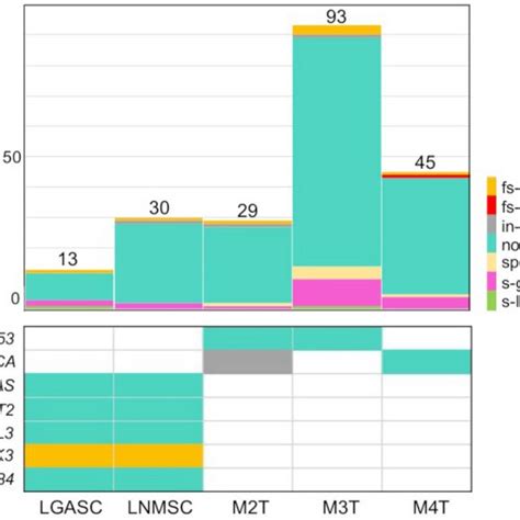 Of Nonsynonymous Somatic Mutations Snvs Short Indels And Splice Site