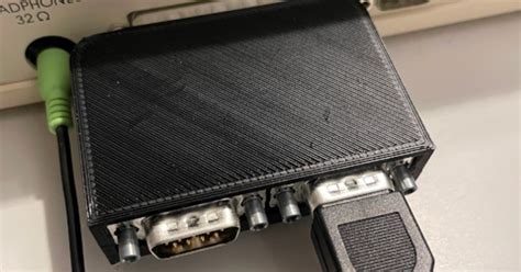 A3000 Parallel Port Two Port Joystick Interface Case By Tomdd Download Free Stl Model