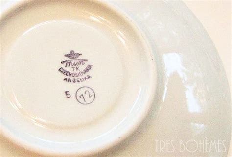 Beautiful Czech Thun Porcelain | Thun, Bohemian dishes, Porcelain