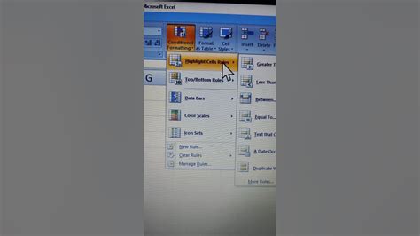 conditionalformattinginexcel 💥 excel computerknowledge shorts