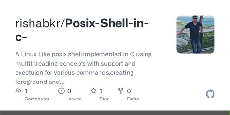 Github Rishabkrposix Shell In C A Linux Like Posix Shell