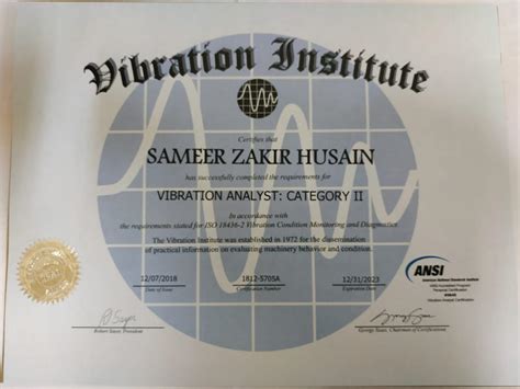 sameer hussain on linkedin completed my cat ii in va