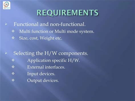 Embedded System Design Process Ppt Operating Systems Computer