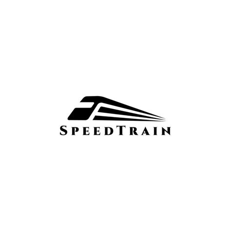 Speed Train Logo Template