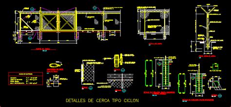 Enclosure Ciclon Type Dwg Detail For Autocad Designs Cad