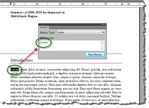 How To Create An Index For An Adobe Framemaker Document Technical