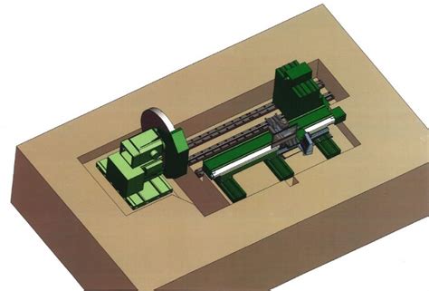 Facing Lathe CNC with travelling carriage TADU LR BL CNC FAGOR 8055 Maquinaria Márquez