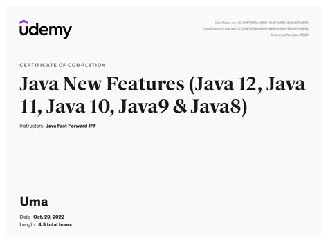 Uma Kakuturu On Linkedin Udemy Course Completion Certificate