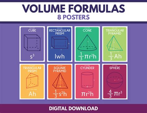Volume Formulas For Prisms