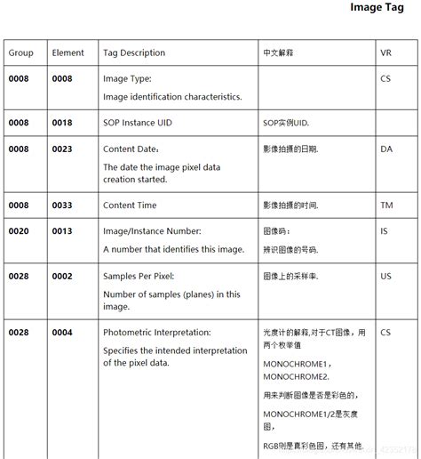 dcm dicom 医学影像文件格式详解 csdn博客