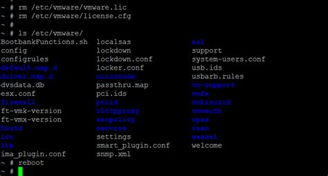 Running VMWare ESXi Days Trial License Reset The License