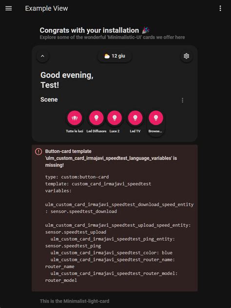 🌻 Lovelace Ui • Minimalist Page 179 Dashboards And Frontend Home Assistant Community