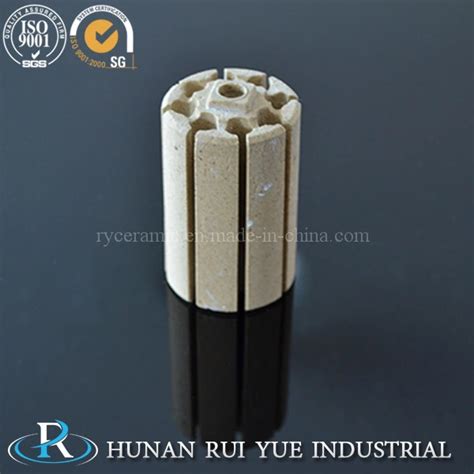China Supplies Refractory Cordierite Porous Ceramic Tube China Cordierite Steatite Alumina